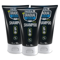 Shop Gradual Gray 3-in-1 Shampoo | Reduce Gray Hair | Menfirst